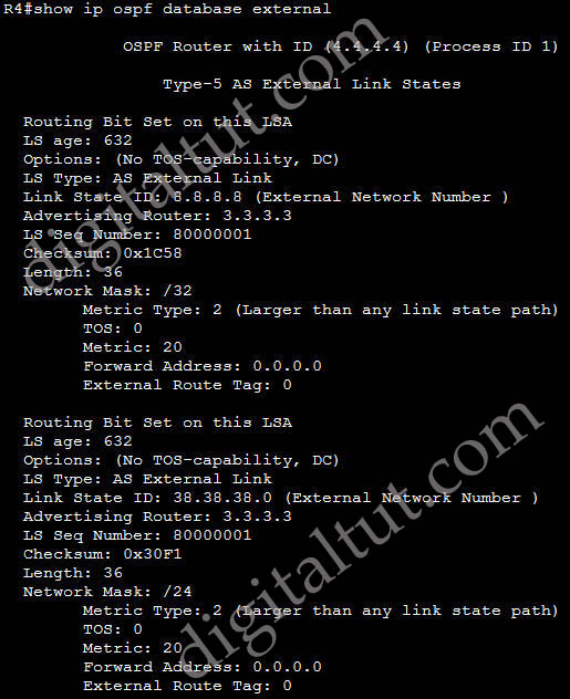 ENCOR Training » OSPF LSA Types Lab
